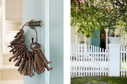 Creative Key Decor in Door Handles Design - Interior Design Ideas