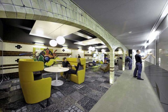 Communal Areas Google Zurich - Interior Design Ideas